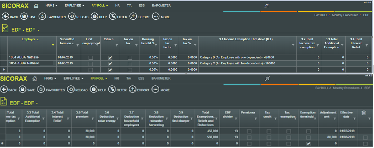 EDF (view, maintain, adjust) - Sicorax Knowledge Base